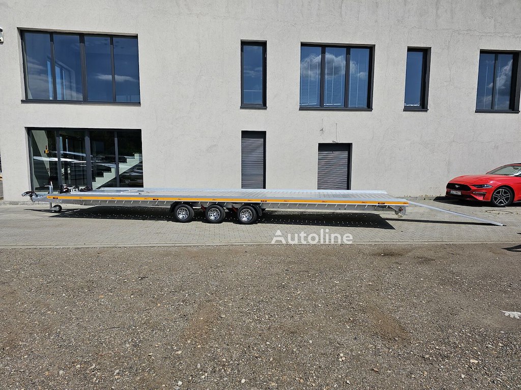Nova Gromex Przyczepa, Auto Laweta ,Aluminiowa 8,5m prikolica autotransportera