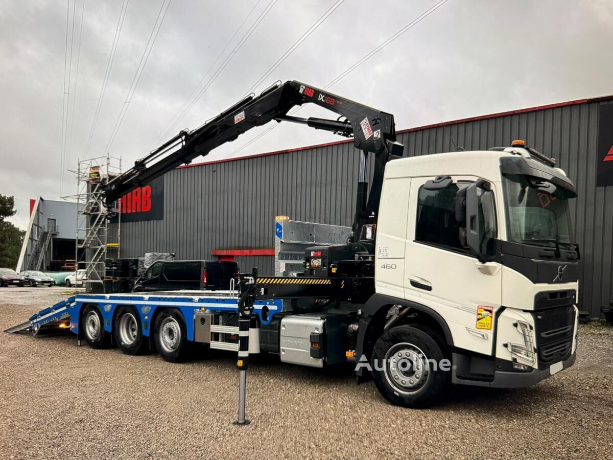Volvo FM 460 8x2 TRIDEM - GRUE HIAB X-HiDuo 188 B-3 šlep auto