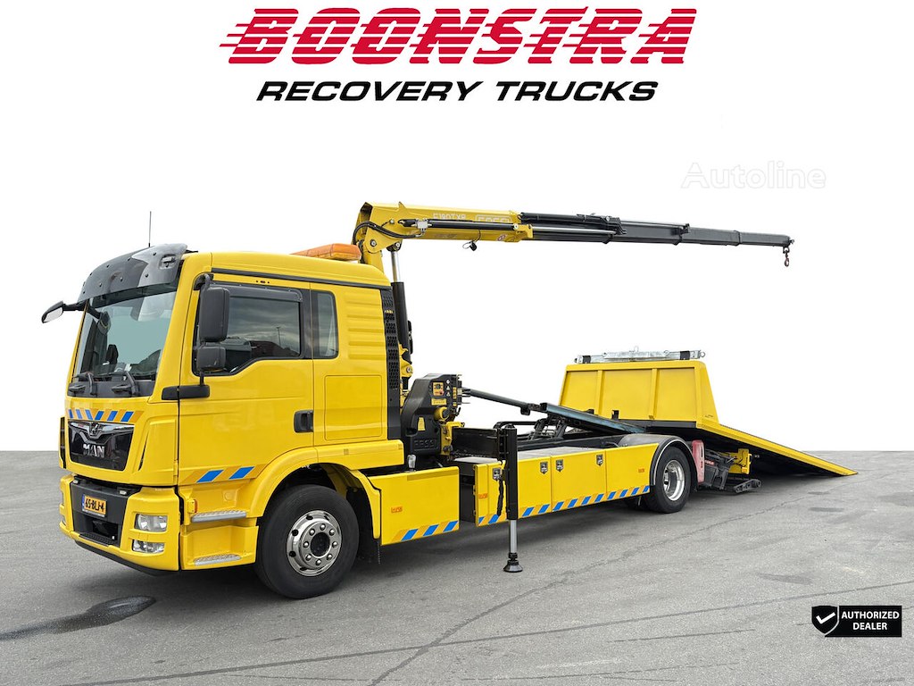 MAN TGM 15.250 DGT 6002 Fassi F190 TXP 6 Pers Alcoa šlep auto