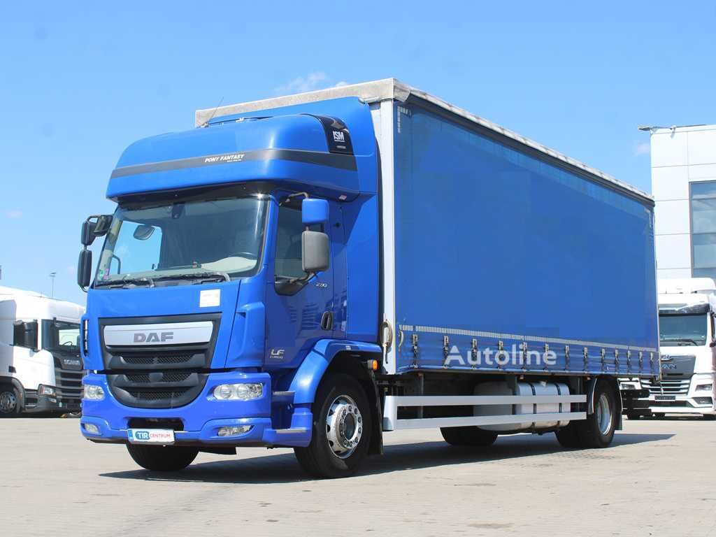 DAF LF 280, SLEEPING BODY, EURO 6 kamion s ceradom