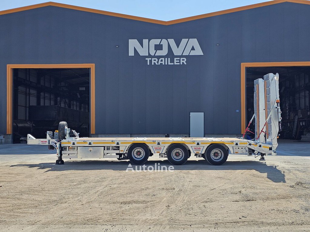 Nova Nova 2026 Tridem Lowbed Trailer with Hydraulic Ramp prikolica sa niskom platformom