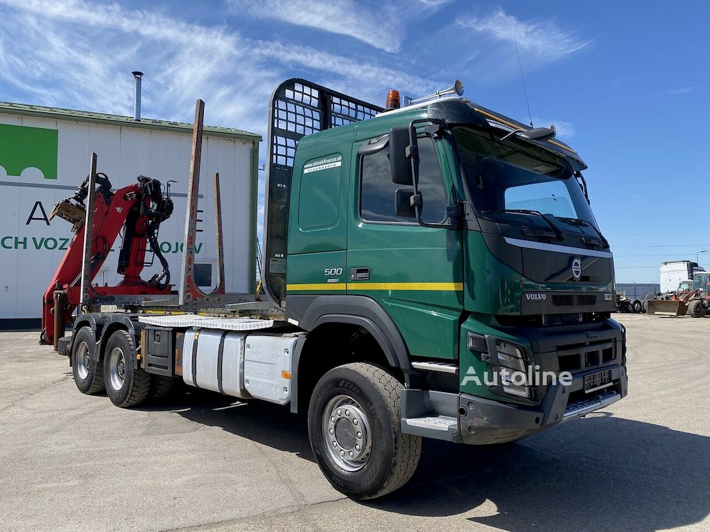 Volvo 13.500 FMX 018 kamion za prevoz drva