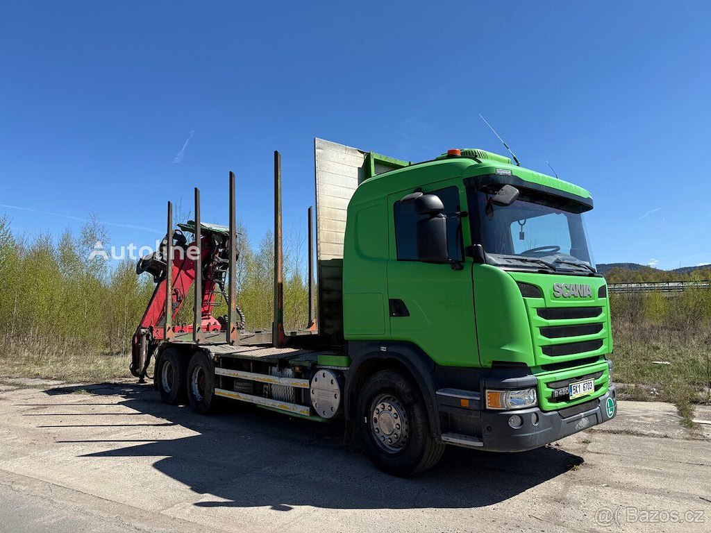 Scania G480 kamion za prevoz drva