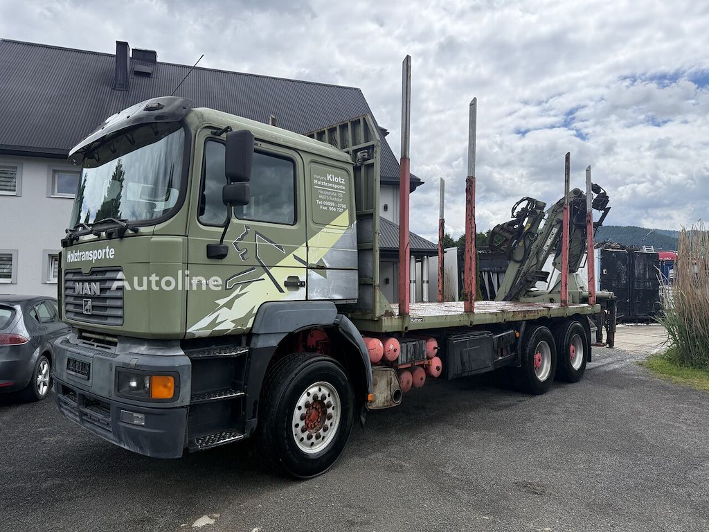 MAN FE 460 kamion za prevoz drva