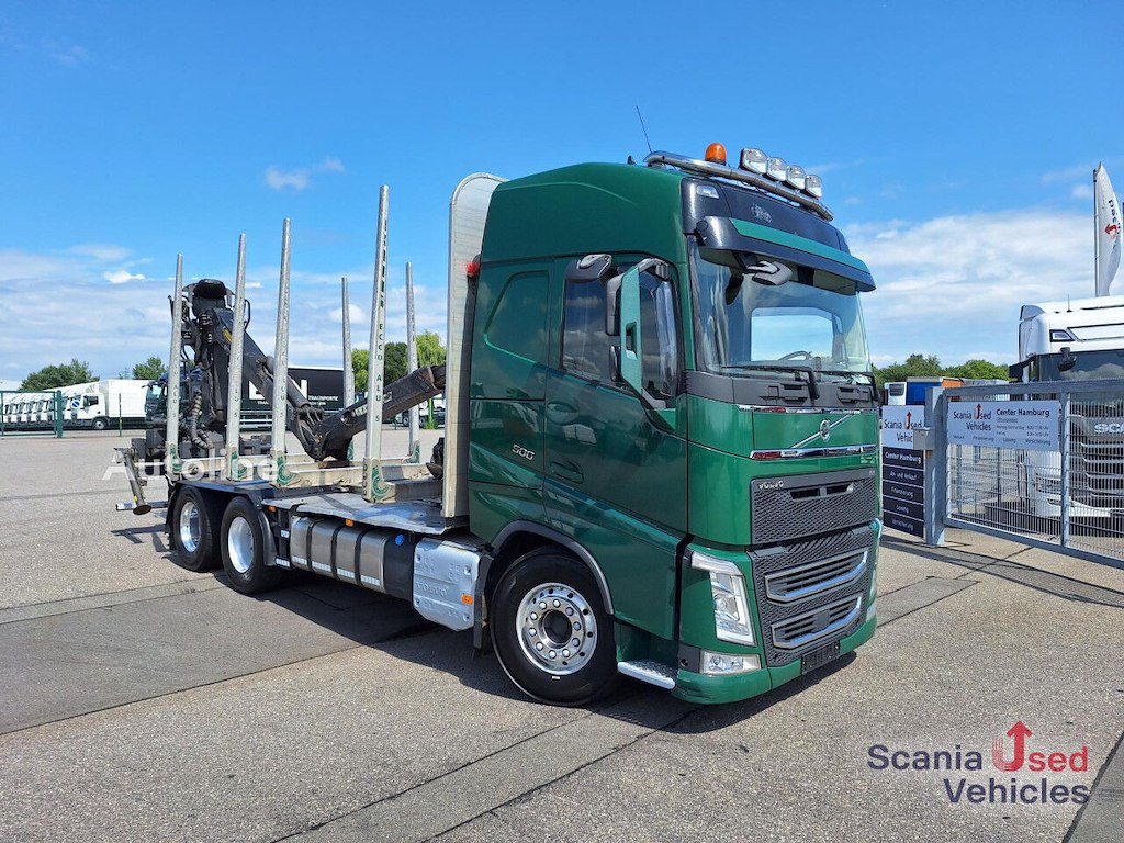 Volvo FH 500 6x4 Holztransporter kamion za prevoz drva