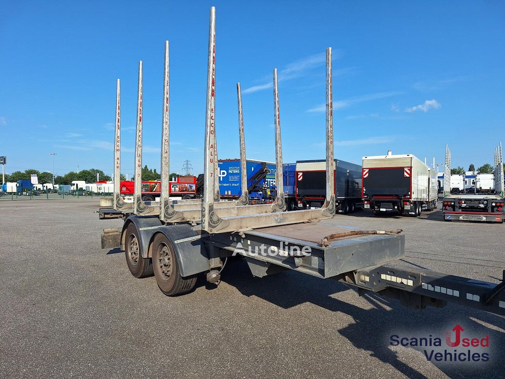 ANDERE Janzen System TandemanhÃ€nger Holztransport šumarska prikolica
