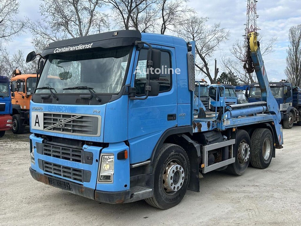 Volvo FM 400 6X2R KONTÉNERES kamion autopodizač kontejnera