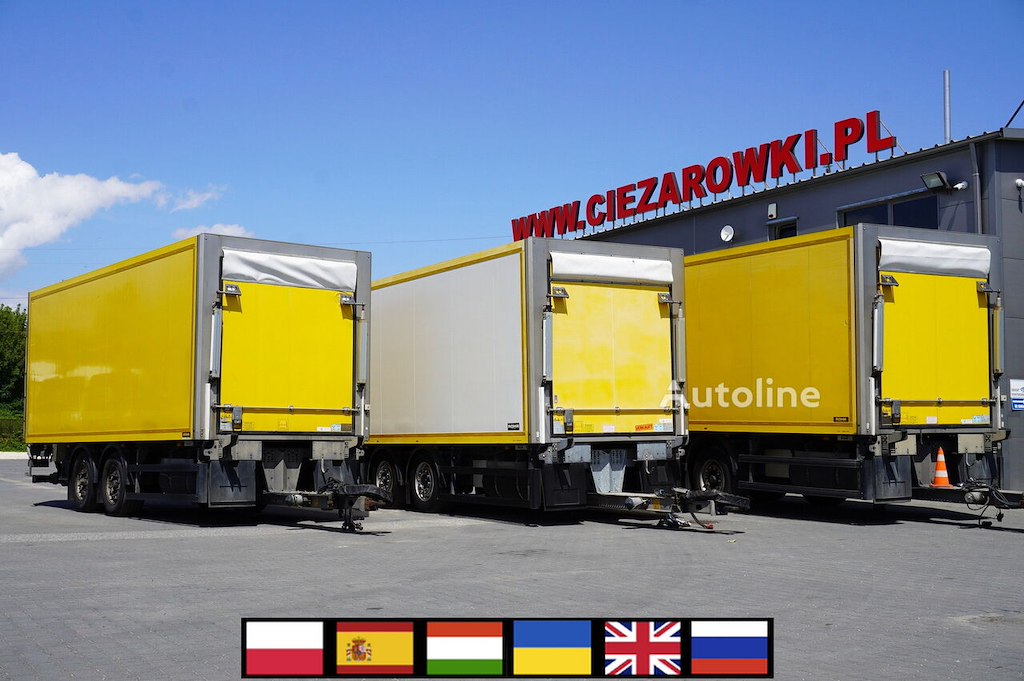 Rohr refrigerated trailer / Carrier Supra 850 / Tail lift Bär 2500 kg prikolica hladnjača