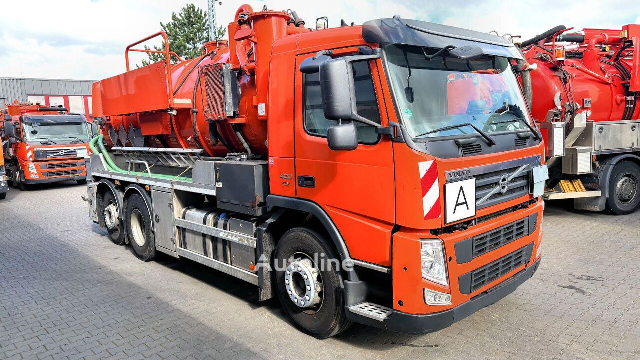 Volvo FM 420 EEV 6x2 Kroll 14m³ Saugfahrzeug ADR INOX vozilo za čišćenje kanalizacije