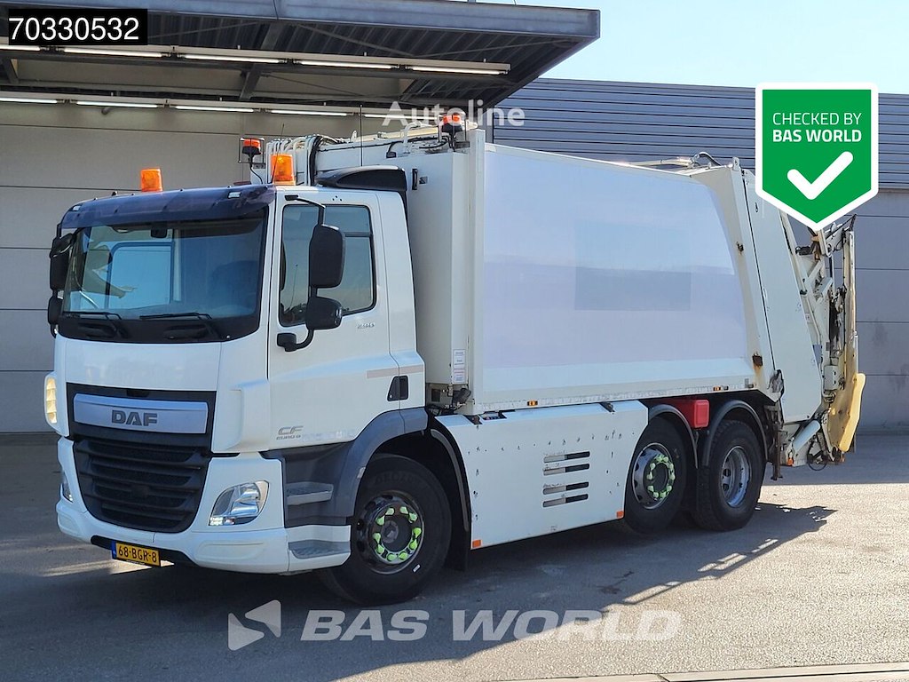 DAF CF 290 6X2 NL-truck APK Haller Medium XL Ekopres Steering axle A kamion za smeće