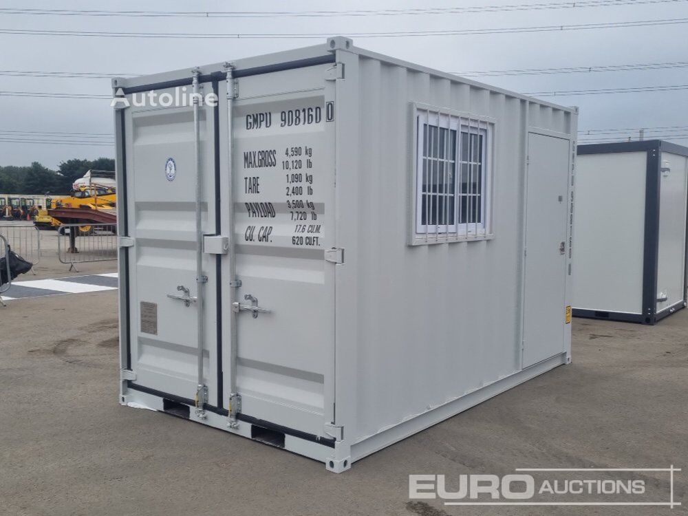 Prodaje se 2026 12' x 8' Container, Side Door, End Door, Window (Cannot Be kontejner 10 stopa na aukciji
