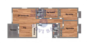 Četvorosoban stan u izgradnji 84m2