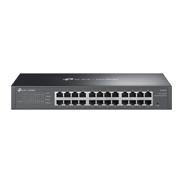 Svič 10/100/1000 24-port TP-Link Omada ES224G Easy Managed