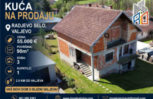 NA PRODAJU! Useljiva kuća u Radjevom selu kod Valjeva