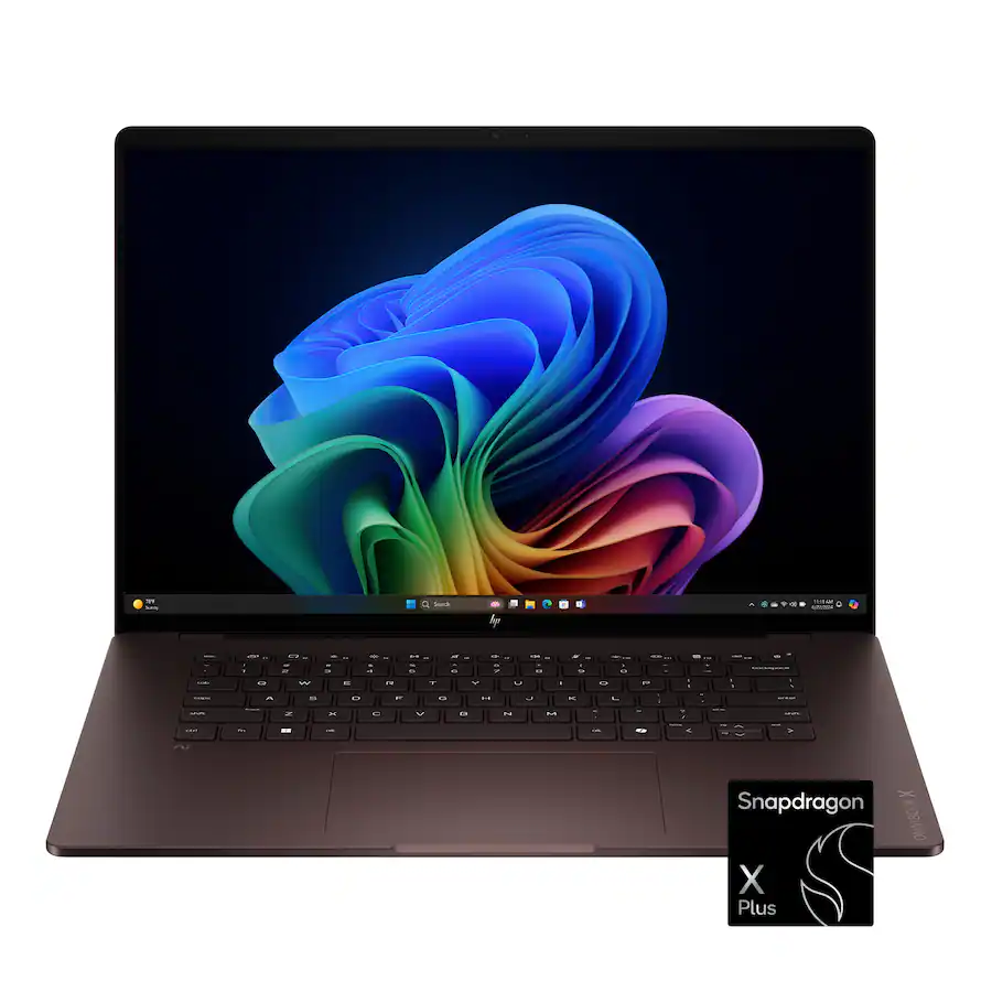 HP - OMNIBOOK X - 16" 2K OLED TOUCHSCREEN LAPTOP - SNAPDRAGON X PLUS (2025) - 16GB MEMORY - 512GB SSD - COPILOT+ PC - DEEP ESPRESSO