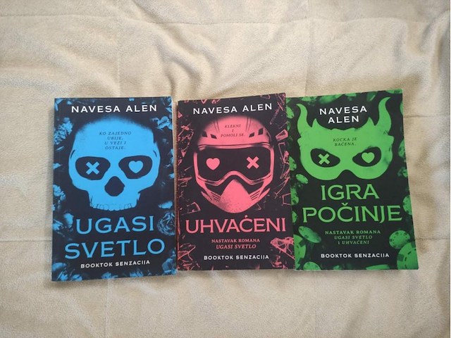 Ugasi svetlo-Uhvaćeni-Igra počinje,Navesa Alen