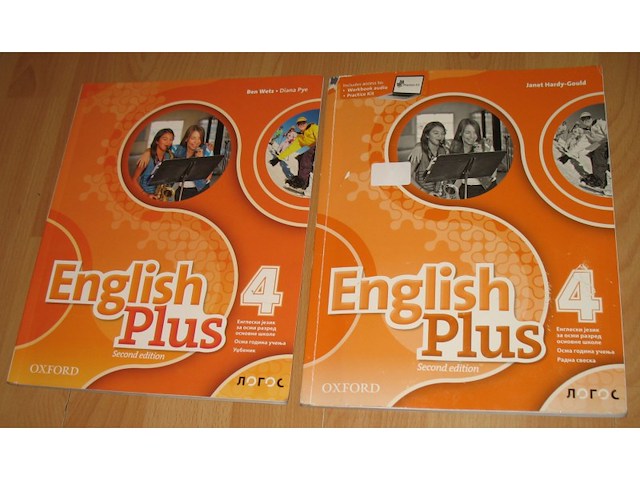 8. ENGLISH PLUS 4 LOGOS UDZBENIK + RADNA SVESKA
