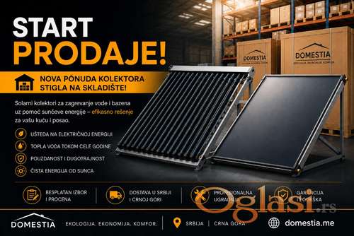 Prodajemo solarne kolektore za zagrevanje bazena — 340 € u Srbiji i Crnoj Gori. POPUSTI I AKCIJE.