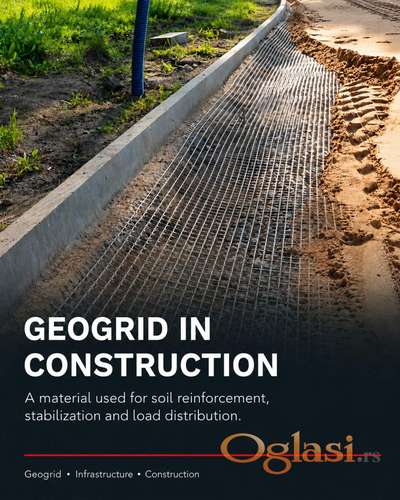 Geogrid u građevinarstvu