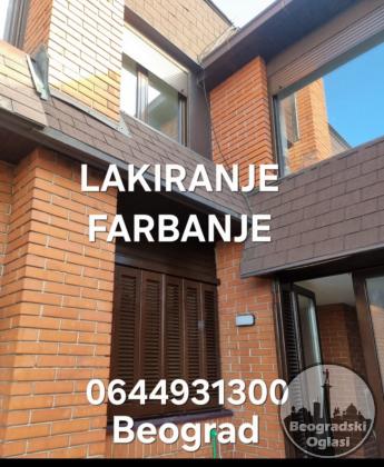 Farbanje lakiranje vrata prozora 0644931300