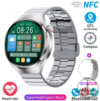 GT4 PRO Smart Watch GPS, NFC, ECG+PPG, BT Poziv