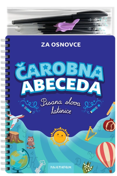 ČAROBNA ABECEDA - PISANA SLOVA LATINICE