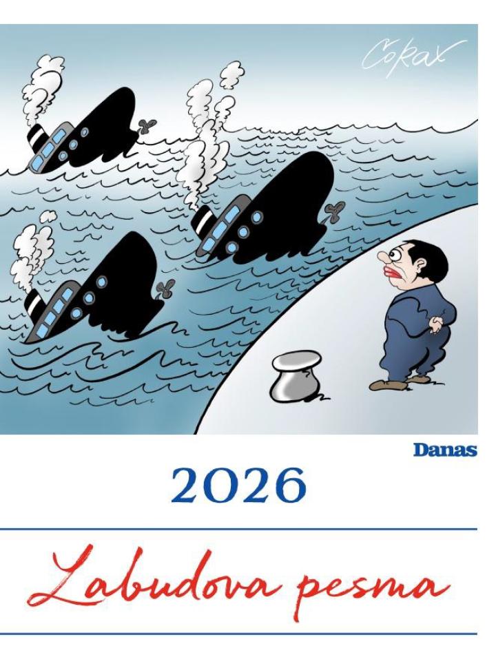 ZIDNI KALENDAR - CORAX - LABUDOVA PESMA