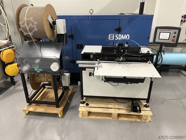 Polu-automatski spirala vezivanje mašina
Renz Autobind AB 700 + KAS 500 Semi-Automatic Spiral Binding Machine