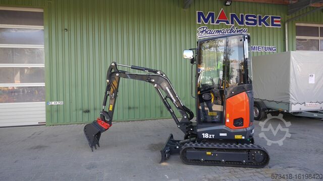 Mini bageri
Eurocomach 18 ZT MB502801