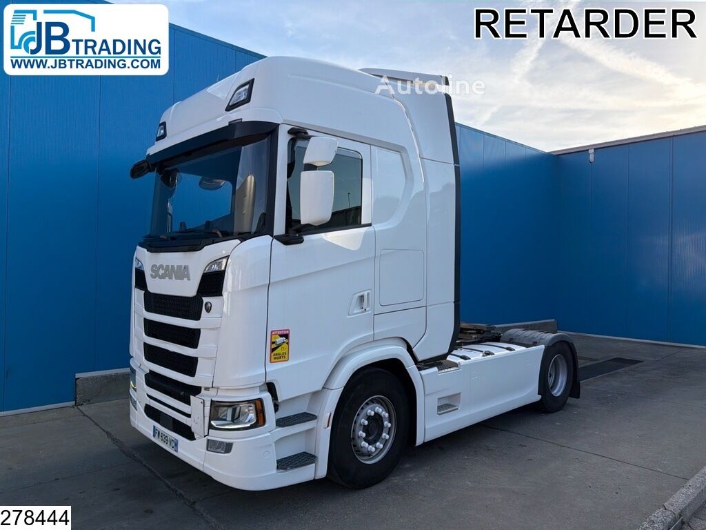 Scania S 500 EURO 6d, Retarder, Standairco tegljač