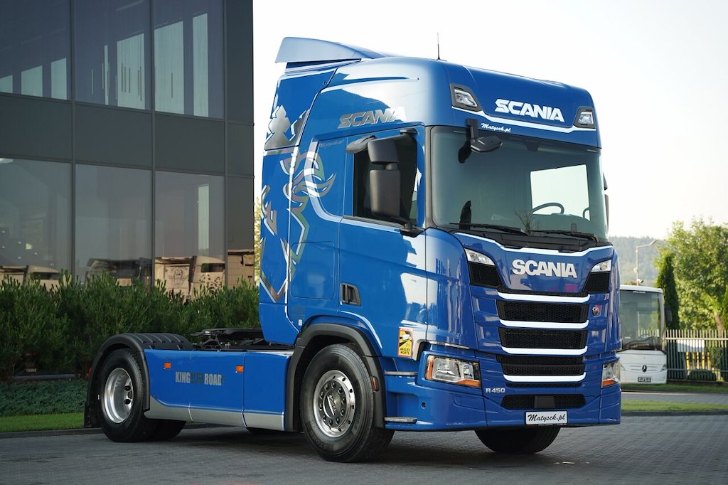 Scania R 450 / RETARDER / I-PARK COOL / OPONY 100% / ALUFELGI tegljač