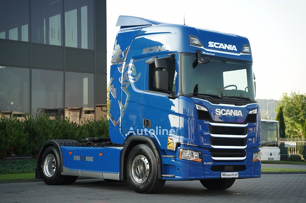 Scania R 450 / RETARDER / I-PARK COOL / OPONY 100% / ALUFELGI tegljač