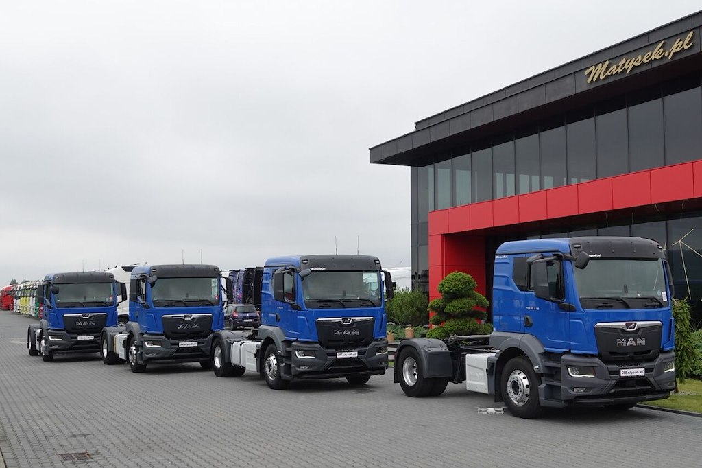 MAN TGS 18.440 / HYDRAULIKA / RETARDER / ALUFELGI / NISKA KABINA / N tegljač