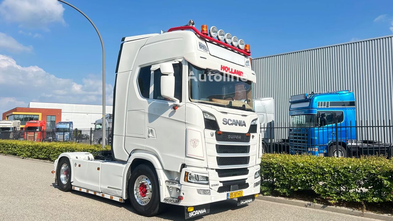 Scania S580 TOP condition| 4 baloons | park cool | retarder | 2 tank tegljač