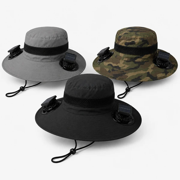 Pametni šešir sa dva ugrađena ventilatora
