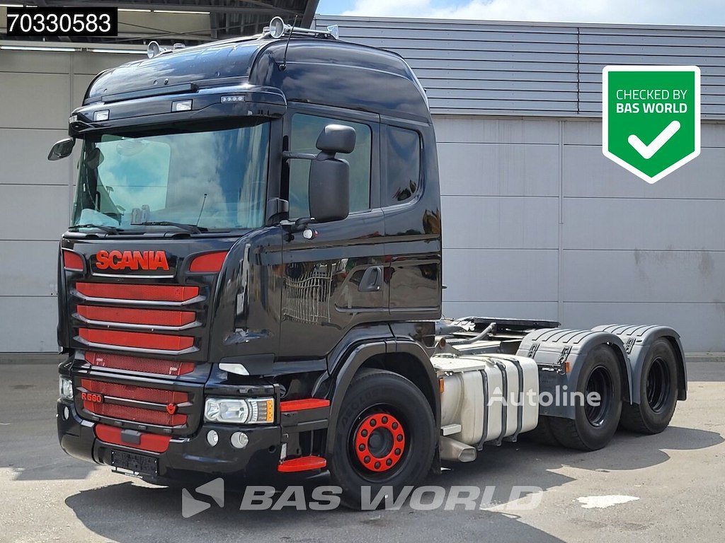 Scania R580 6X4 V8 Hydraulik Retarder Full-Air Leder Navi tegljač