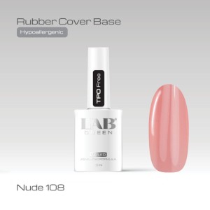 LAB QUEEN Rubber Cover Base Nude 108 15ml