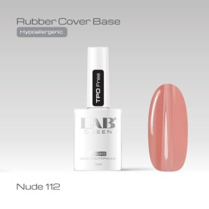LAB QUEEN Rubber Cover Base Nude 112 15ml