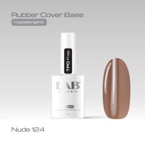 LAB QUEEN Rubber Cover Base Nude 124 15ml