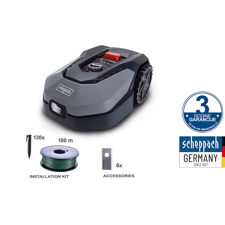 Scheppach robotska kosačica kosilica za travu RoboCut L500