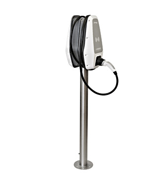 Stand for 2x CION, stainless steel, barrier-free (H130cm)
Stand for 2x i-CHARGE CION, stainless steel (V2A), barrier-free design with controls below 1.2 m height. EU: EN18324 compliant