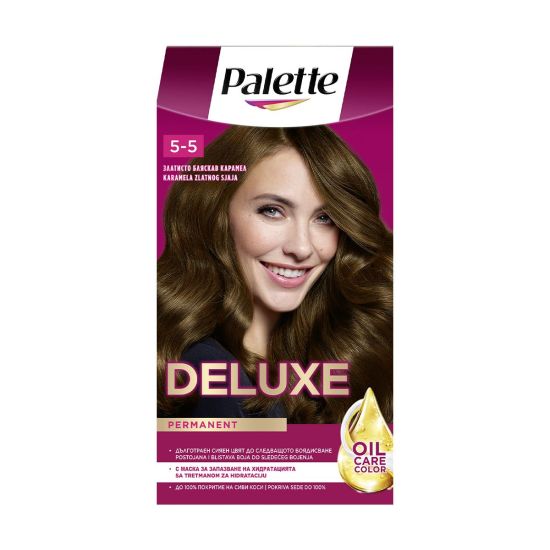 Palette Deluxe boja za kosu 5-5 (555) Karamela zlatnog sjaja