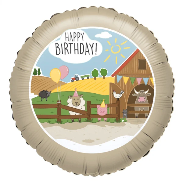 18"46 cm Farm Party folija balon