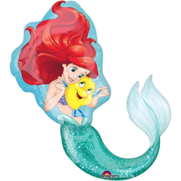 Supershape The Little Mermaid folija balon