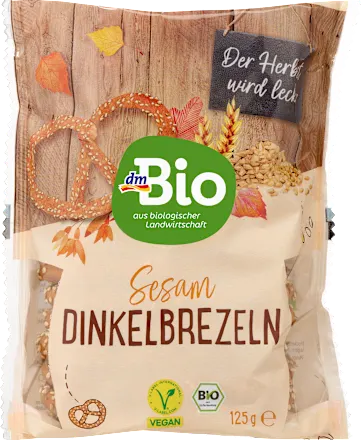 dmBio
Perece od spelte sa susamom, 125 g