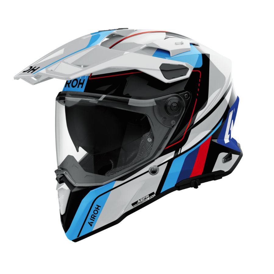 Kaciga Airoh Commander 2 Skip White/Red Gloss