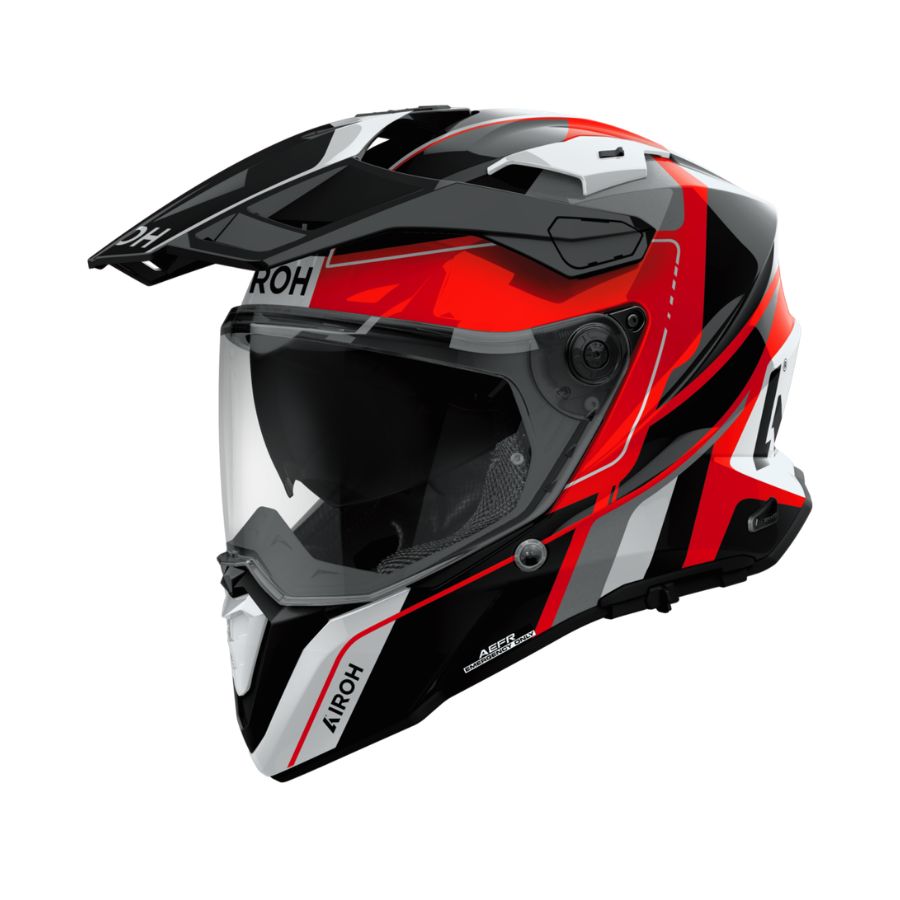 Kaciga Airoh Commander 2 Skip Red Gloss
