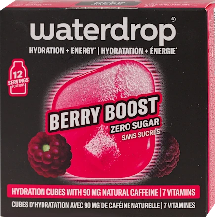waterdrop
MICROENERGY BERRY BOOST rastvorljive kocice - osvežavajuće bezalkoholno piće sa ukusom kupine, sa zaslađivačIma i vitaminima, 12 kom
Dodatak ishrani