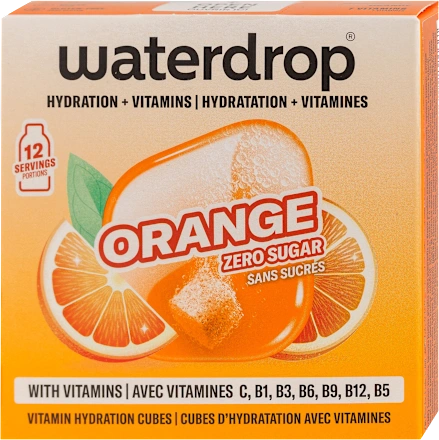 waterdrop
MICRODRINK ORANGE rastvorljive kockice - osvežavajuće bezalkoholno piće sa ukusom pomoranže, sa zaslađivačima i vitaminima, 12 kom
Dodatak ishrani