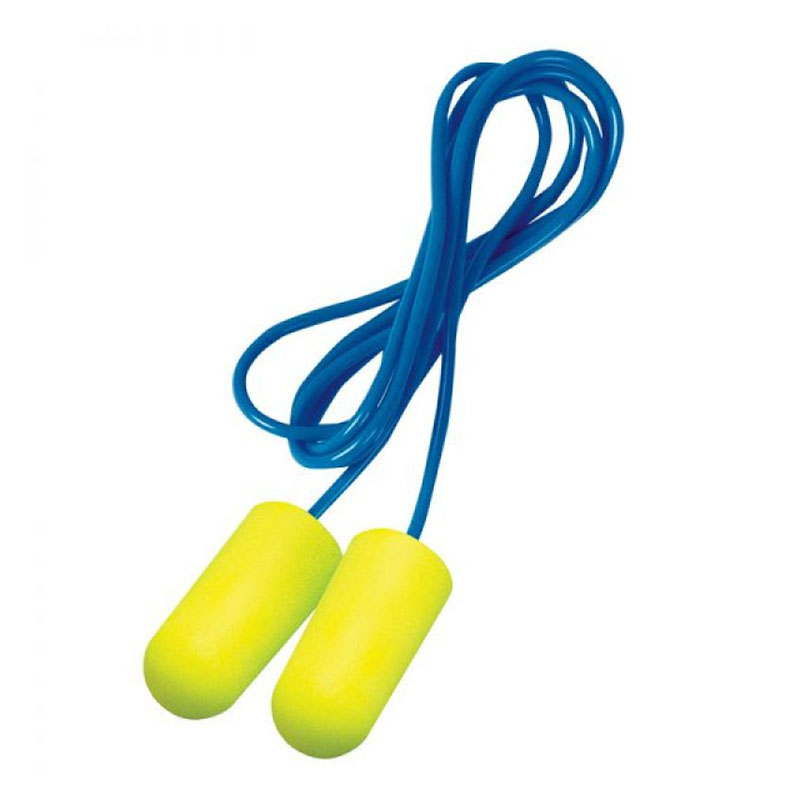 3M POLIURETANSKI ČEPIĆI SA TRAKOM E-A-R SOFT NEON - SNR 36 DB BOJA: ŽUTA